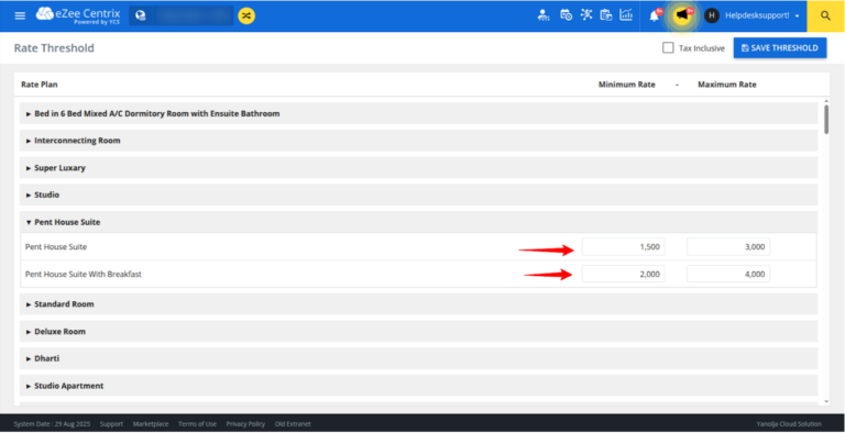 Smarter Pricing is Here: Rate Plan Level Thresholds – eZee